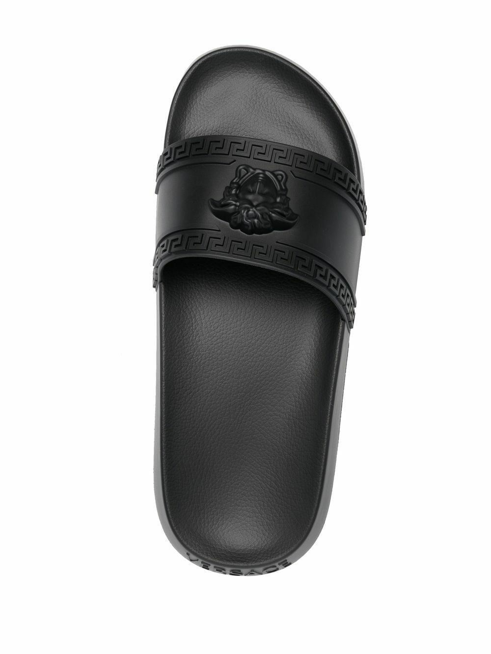 Versace Black Palazzo Slides Versace