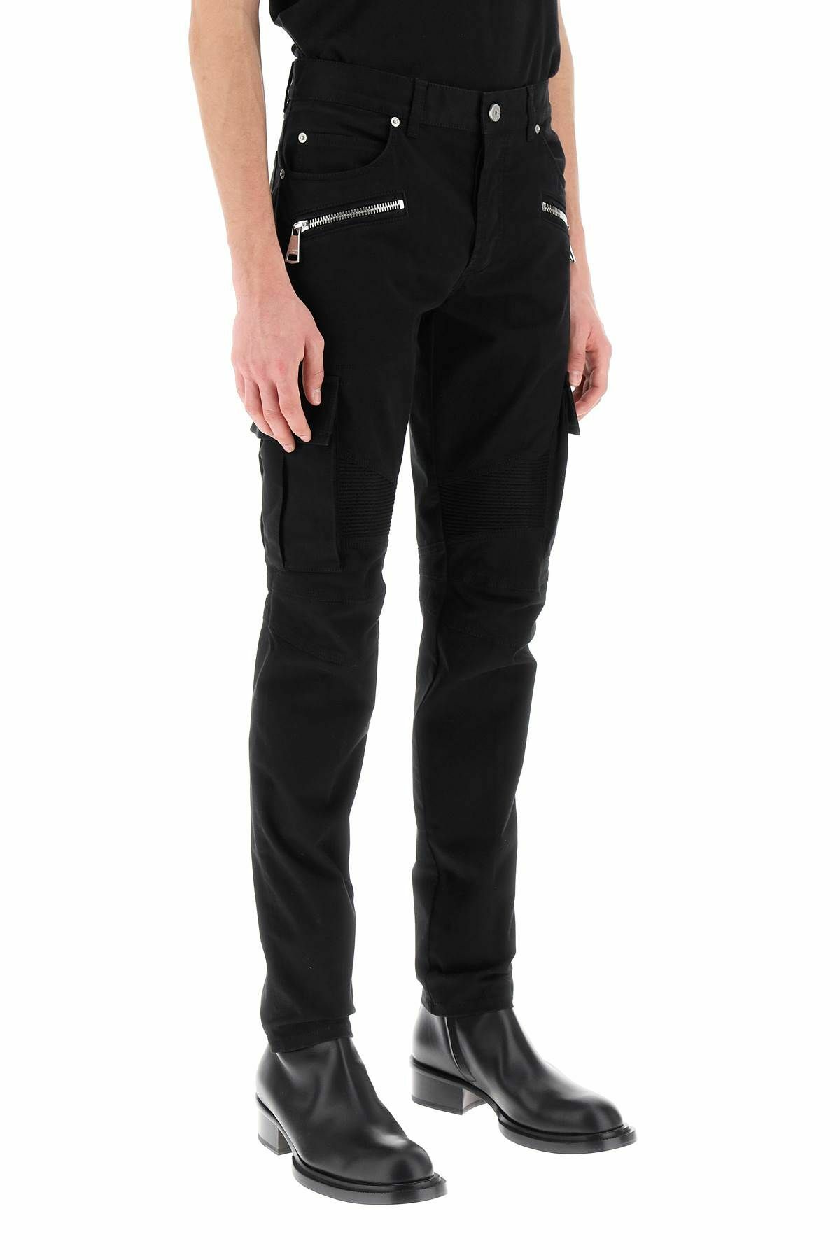 BALMAIN tapered cargo pants Black Balmain