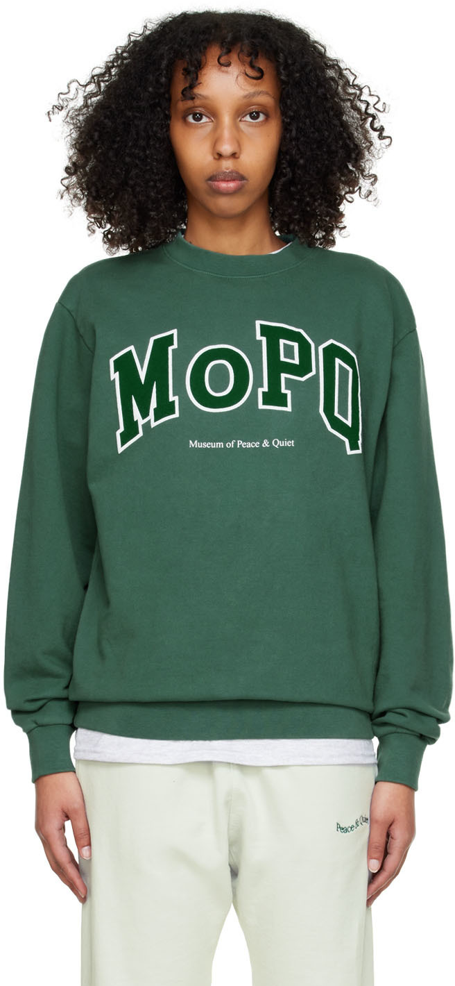 Museum of Peace & Quiet Green Cotton Sweatshirt Museum of Peace and Quiet