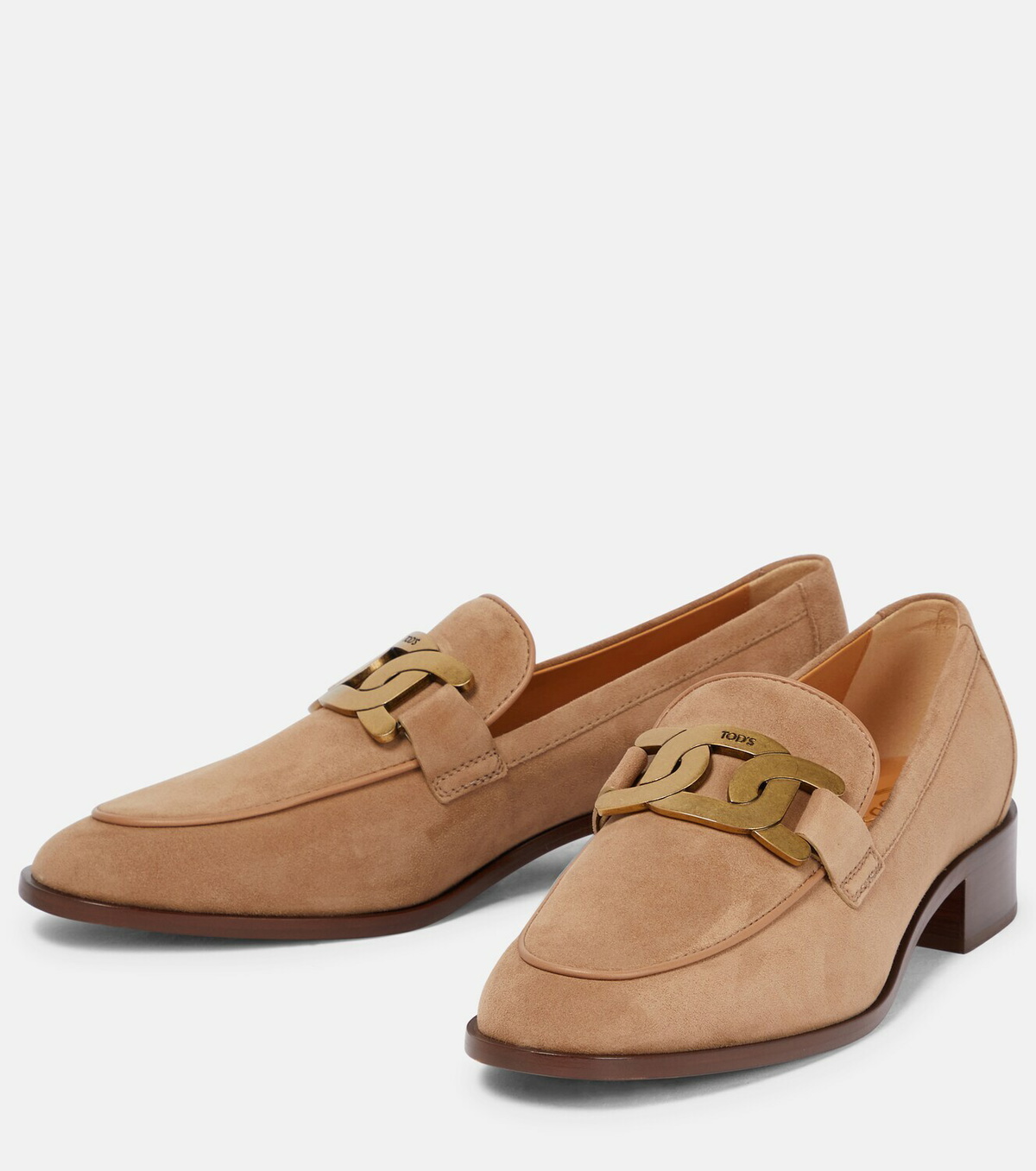 Tod's - Catena suede loafer pumps Tod's