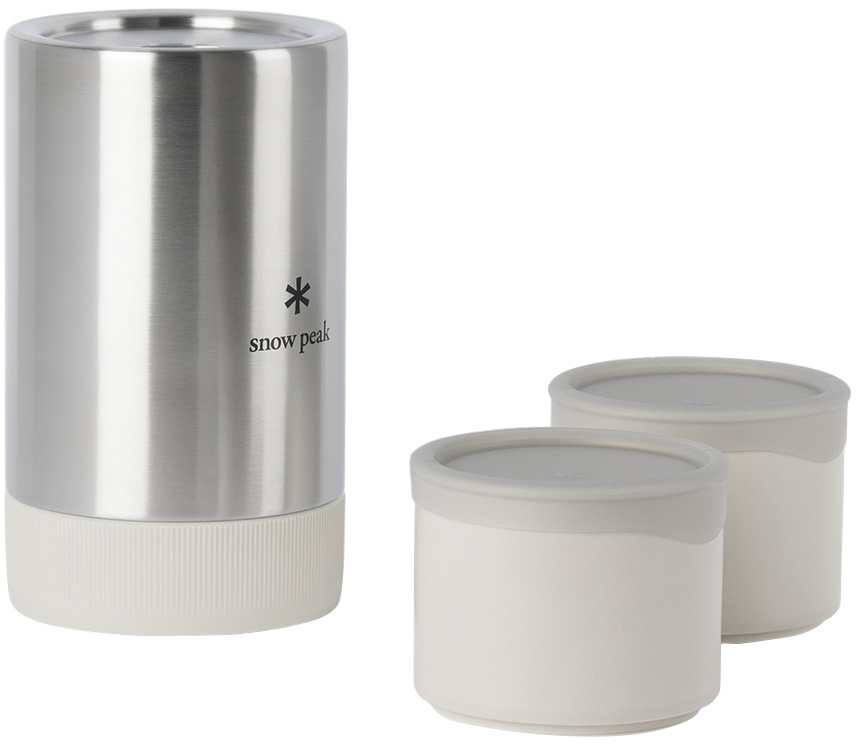 Snow Peak White Tobachi 2 Lunch Box Set Snow Peak