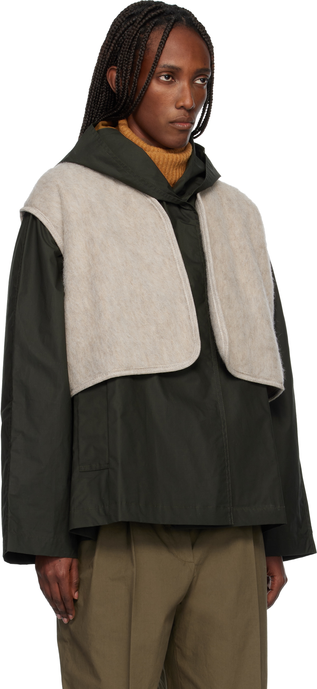 Baserange Taupe Capas Vest Baserange