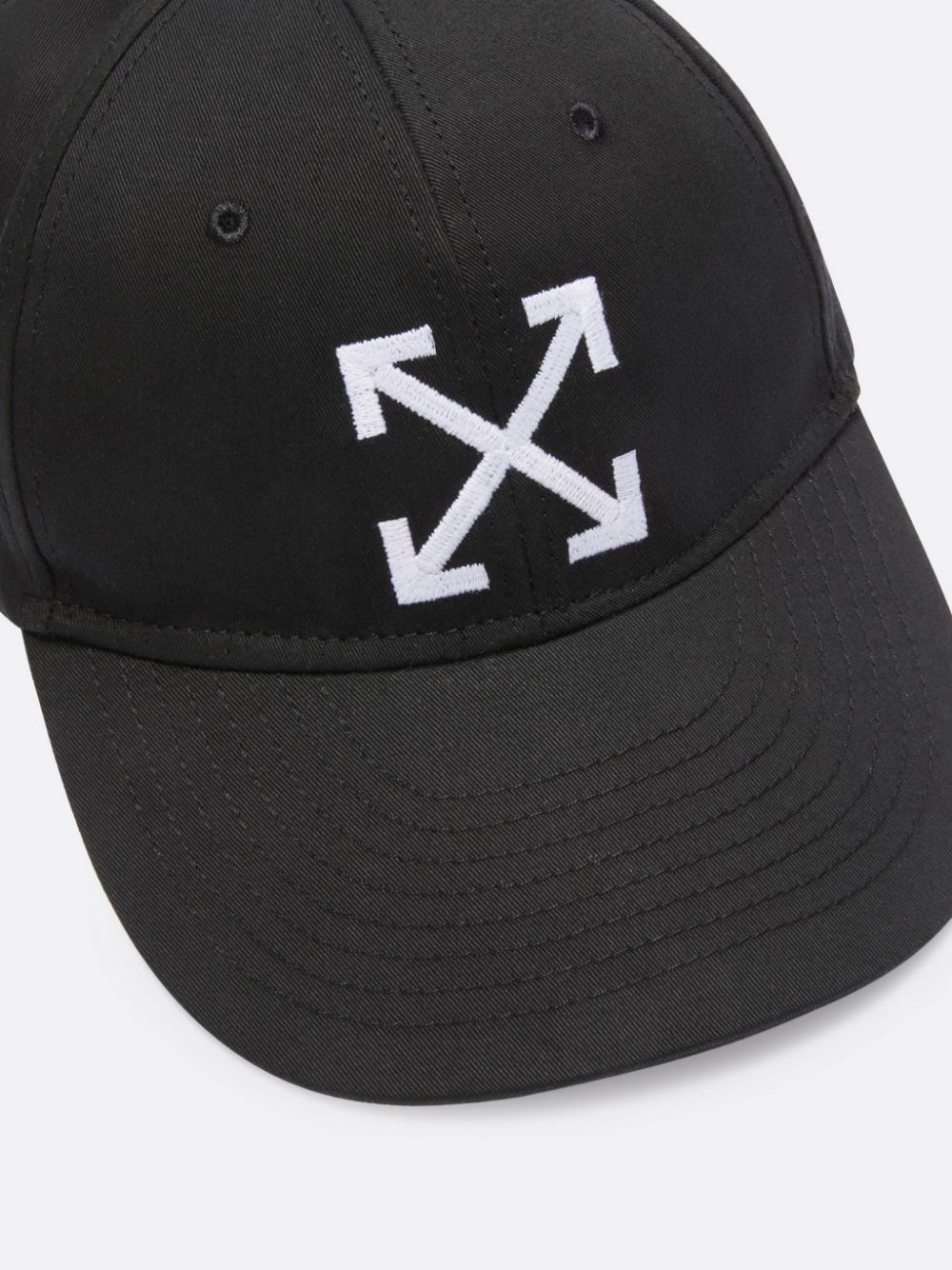 OFF-WHITE - Single Arrow Baseball Cap Off-White