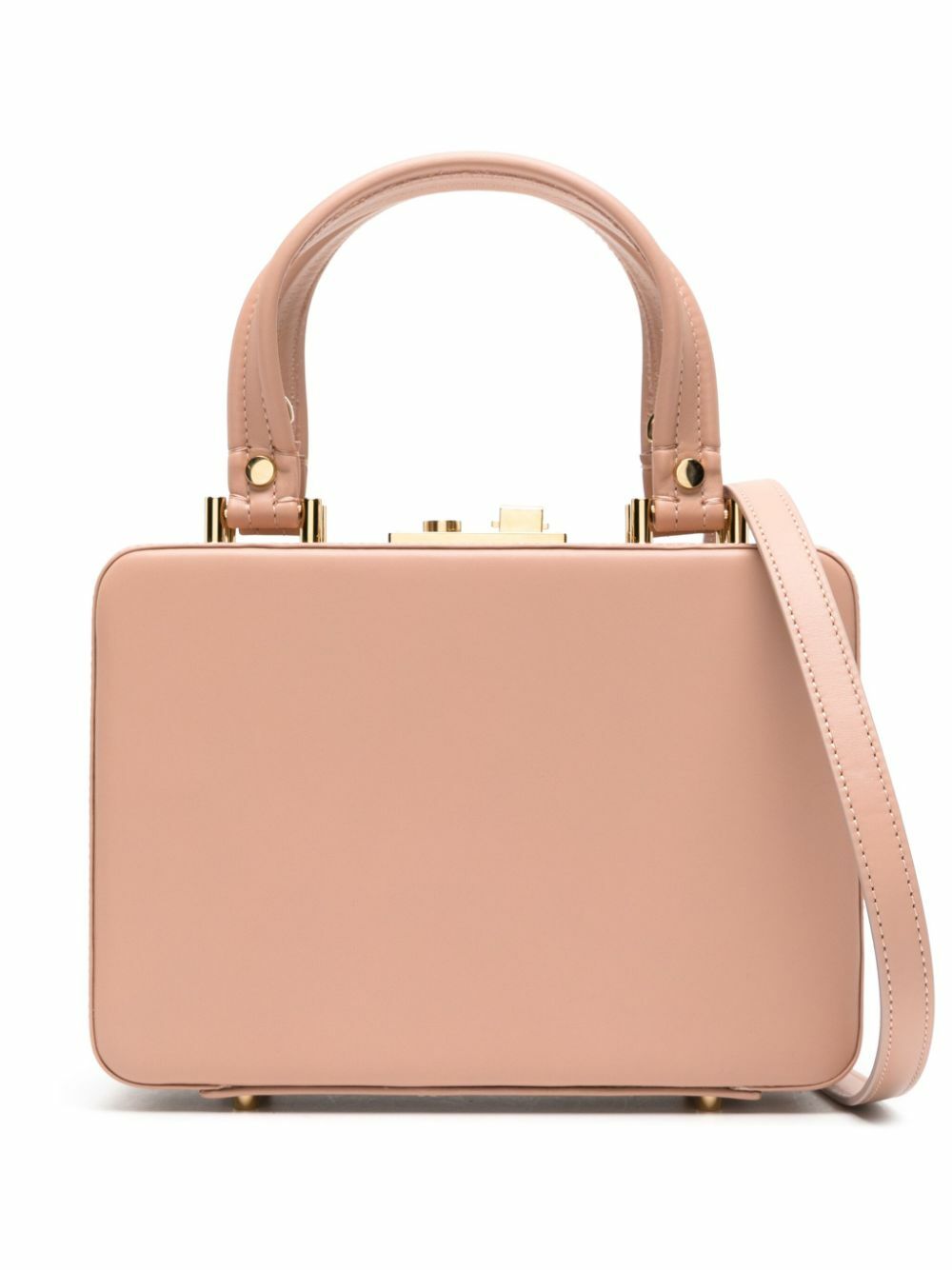 Gianvito Rossi Pink Valì Mini Top Handle Bag Gianvito Rossi