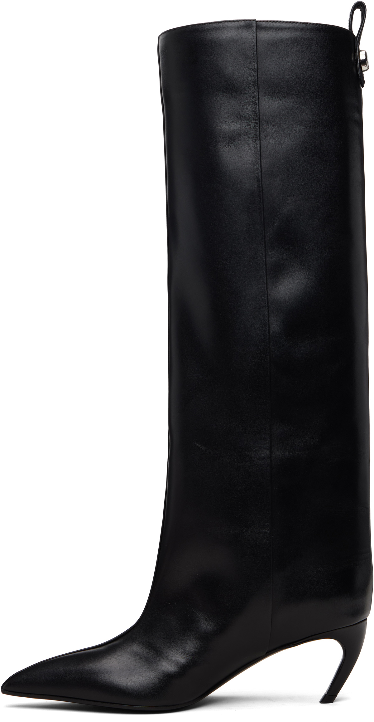 The Attico Black Lea Tall Boots The Attico