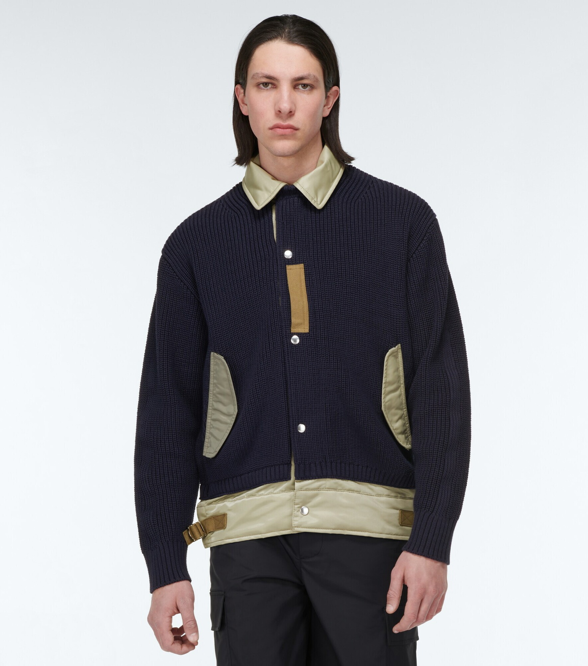 Sacai - Knitted jacket Sacai