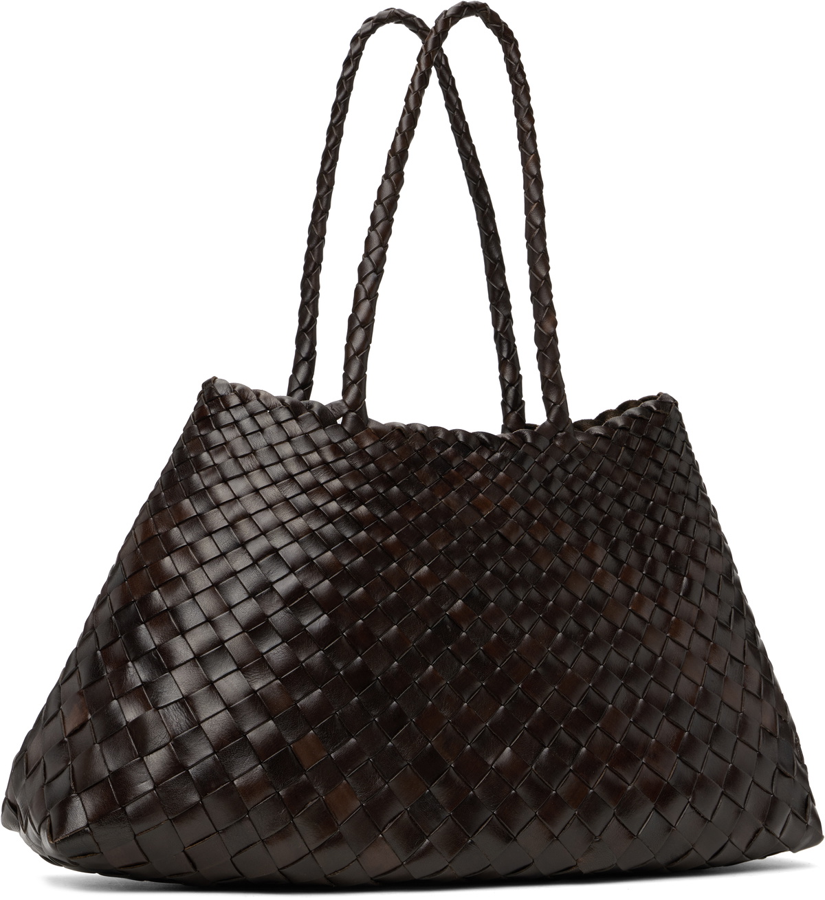 Dragon Diffusion Brown Santa Croce Big Tote Dragon Diffusion