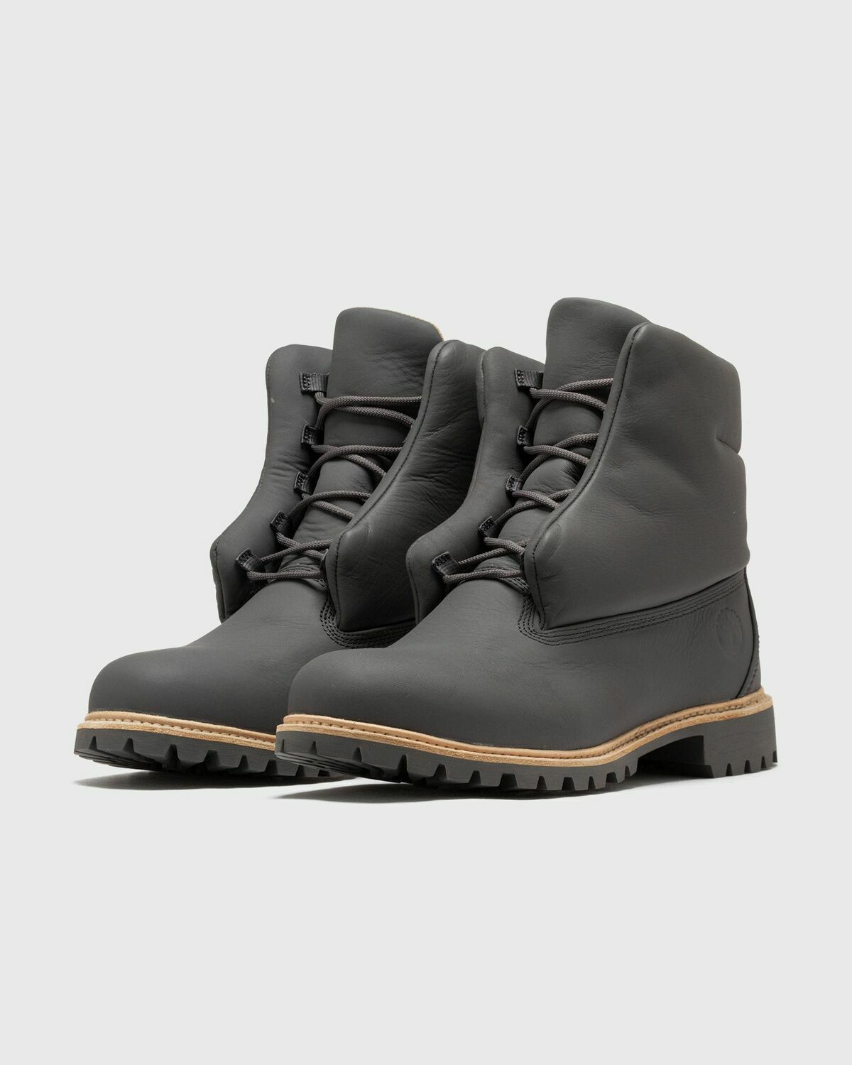 Timberland Vibram 6 Inch Lace Up Boot Grey Boots Timberland