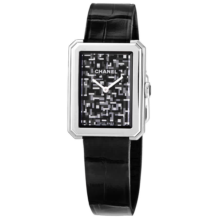 Chanel BoyFriend Tweed Small Quartz Ladies Watch H6127 Chanel
