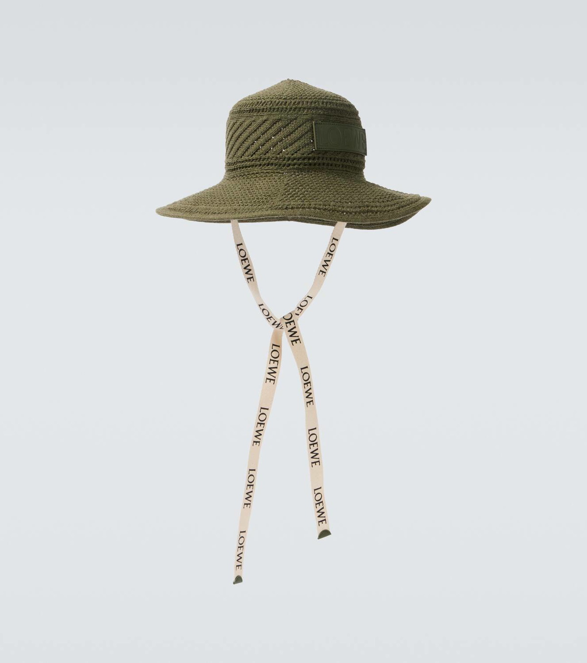 Loewe Knitted logo sun hat Loewe