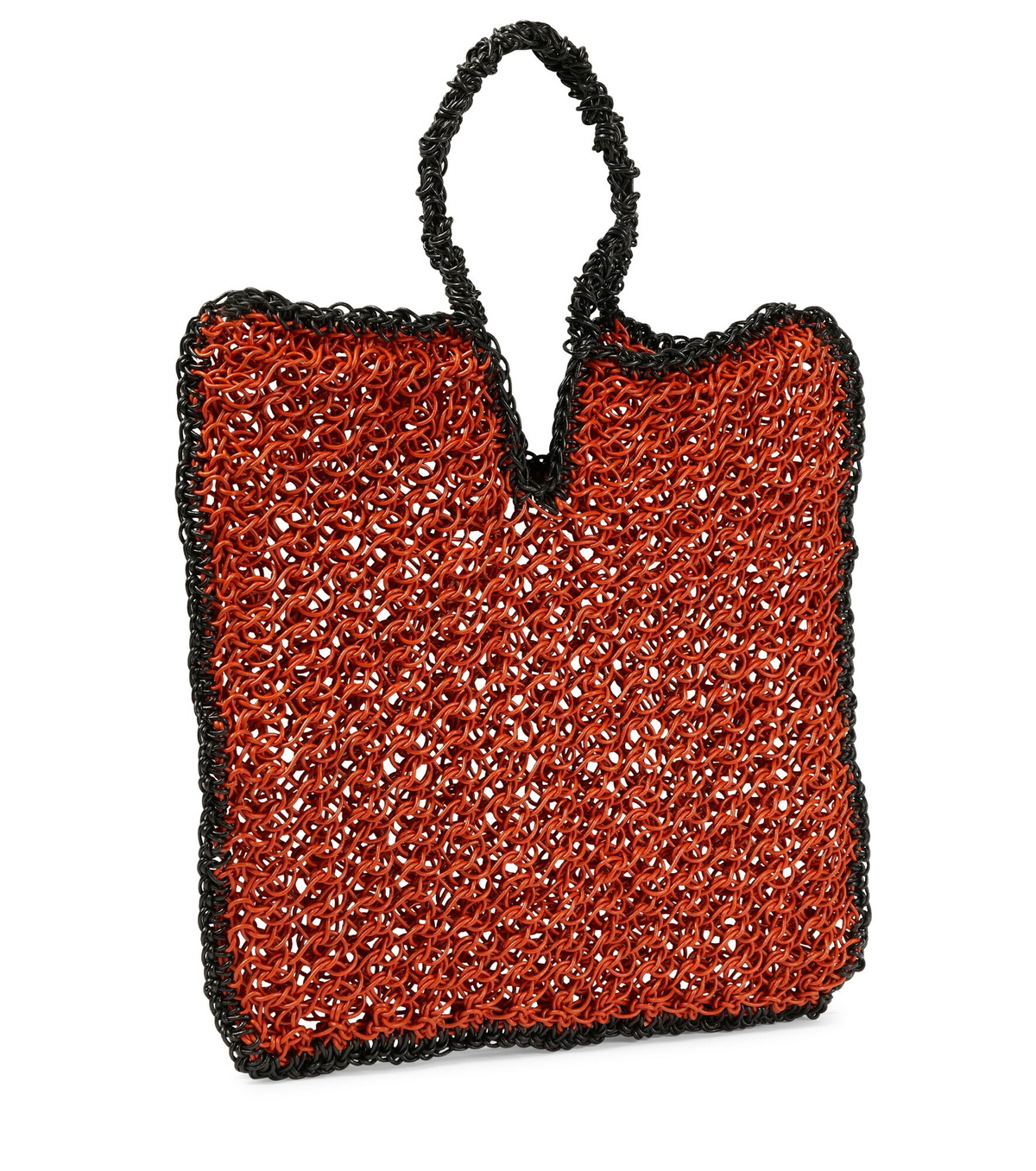 Max Mara - Fillet Large woven leather shopper Max Mara