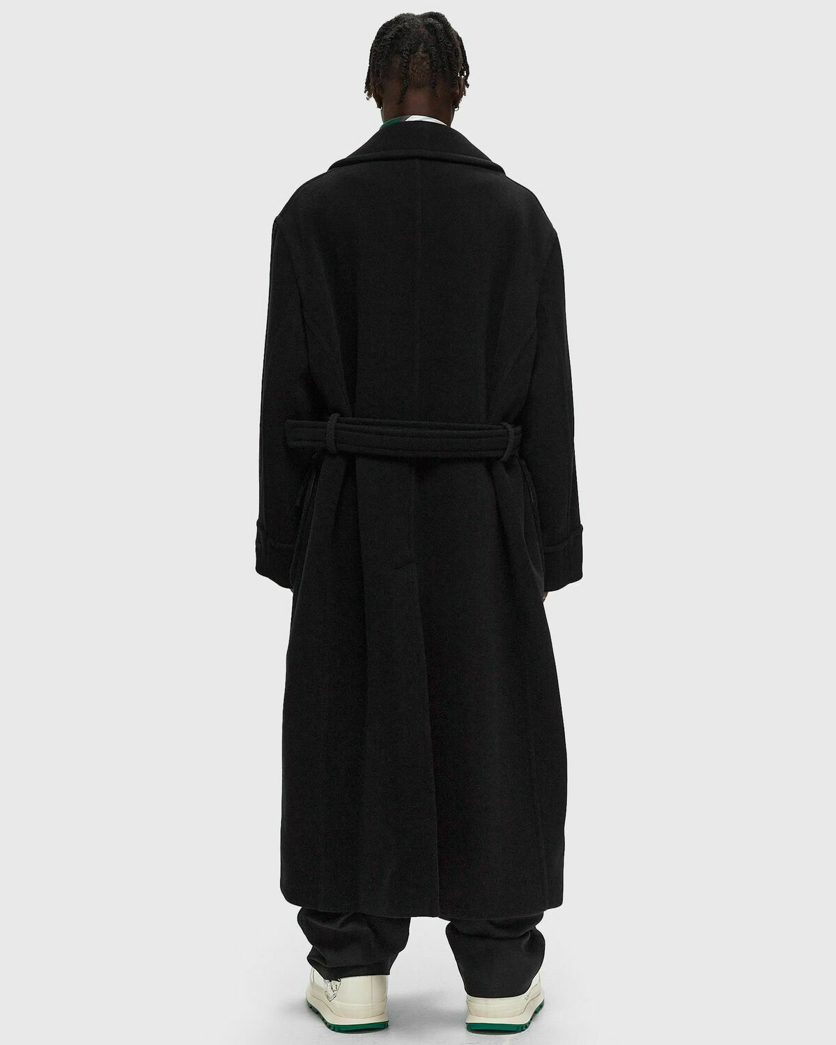 Lacoste Jasper Long Coat Black Coats Lacoste
