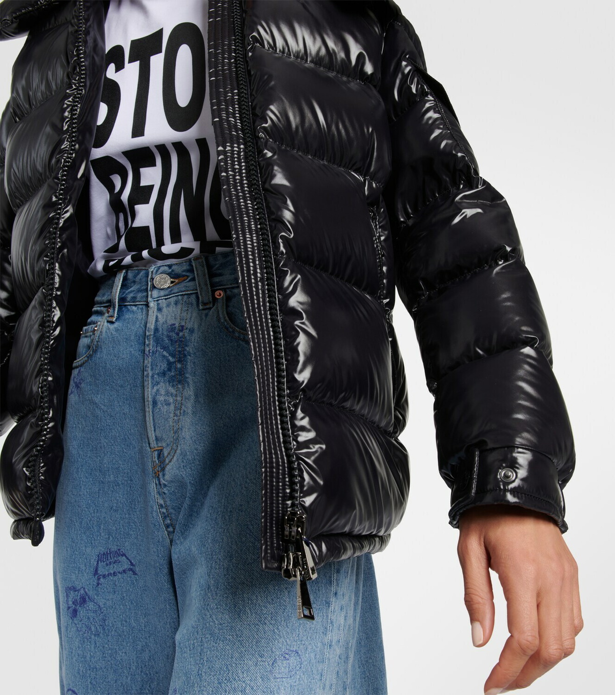 Moncler Maire hooded down jacket Moncler