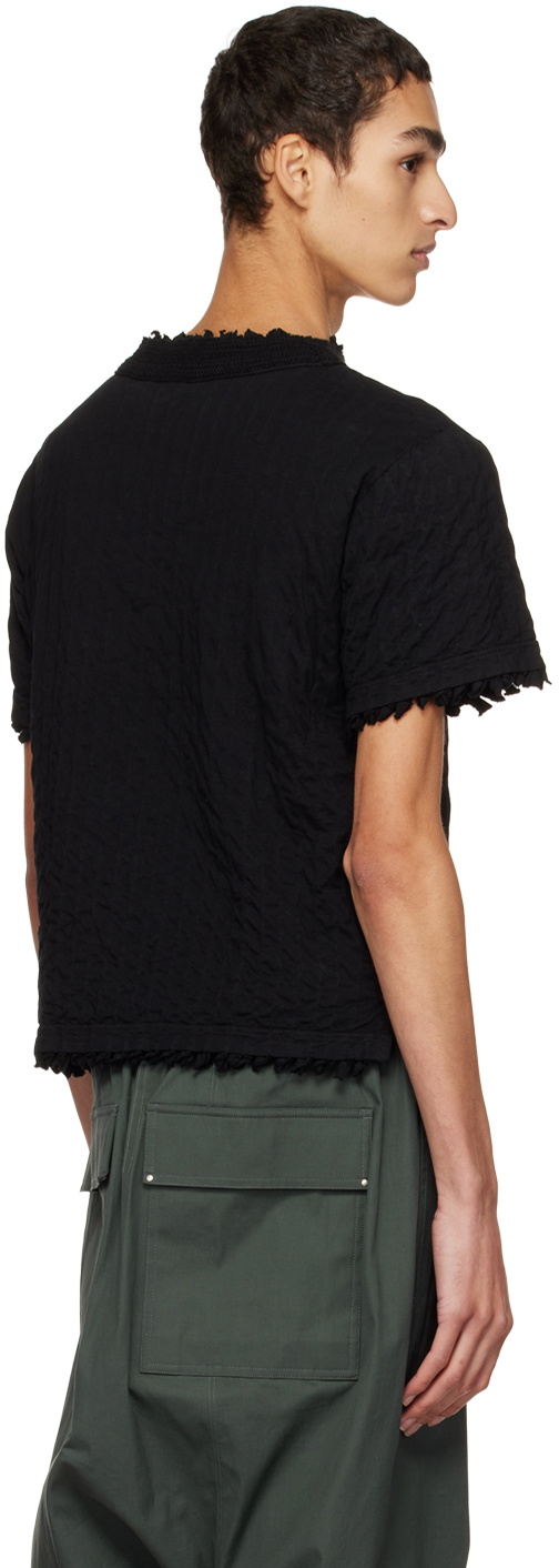 Craig Green Black Frill Reversible T-Shirt Craig Green