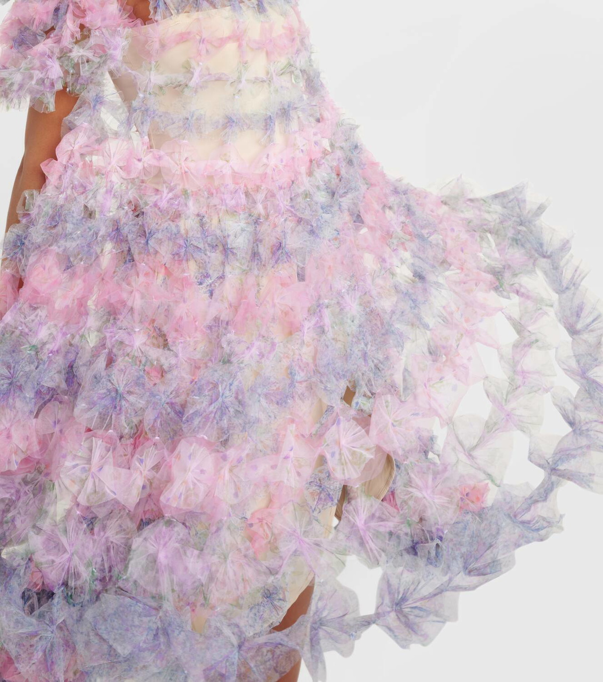 Susan Fang Tulle midi dress Susan Fang