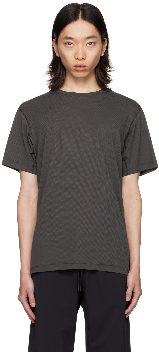 Reigning Champ Gray Lightweight Cordura Training T-Shirt Reigning Champ