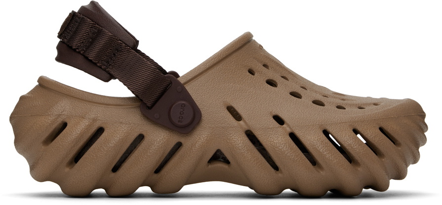 Crocs Brown Echo Clogs Crocs