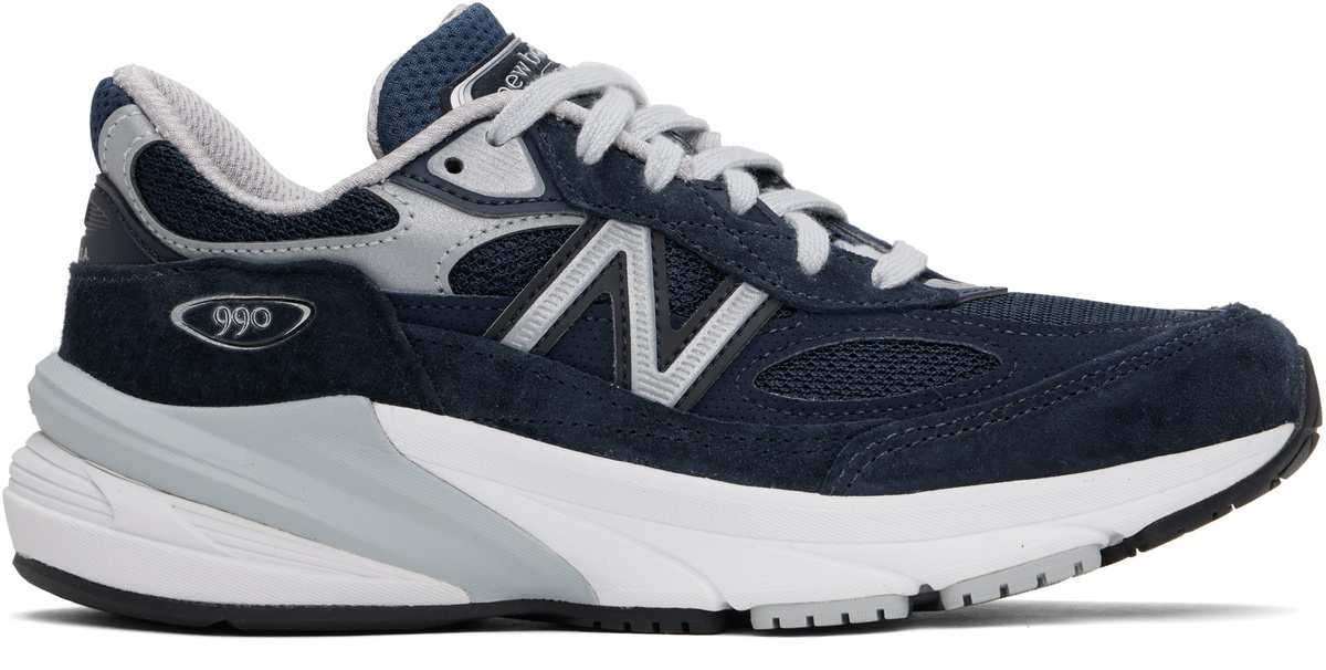 New Balance Navy 'Made in USA' 990v6 Sneakers New Balance