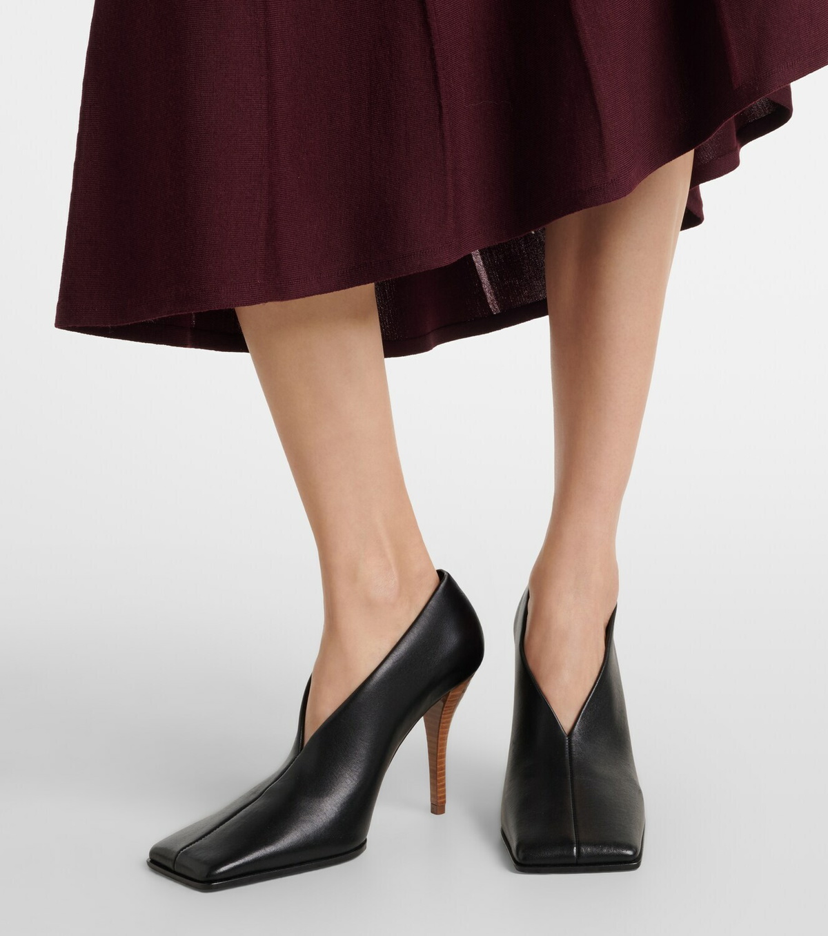 Alaïa 90 leather pumps ALAÏA