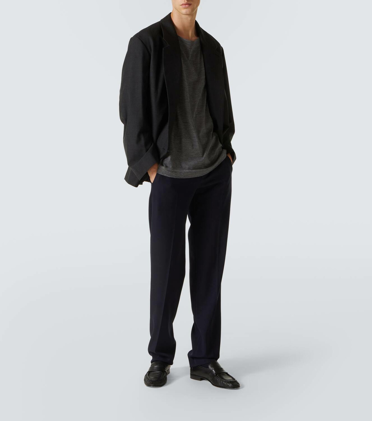 The Row Nico cashmere and silk top The Row