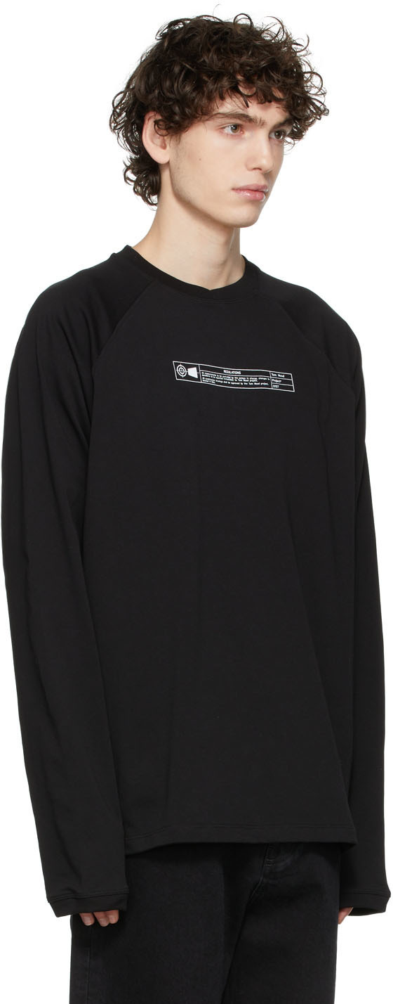 Tom Wood Black Polke T-Shirt Tom Wood