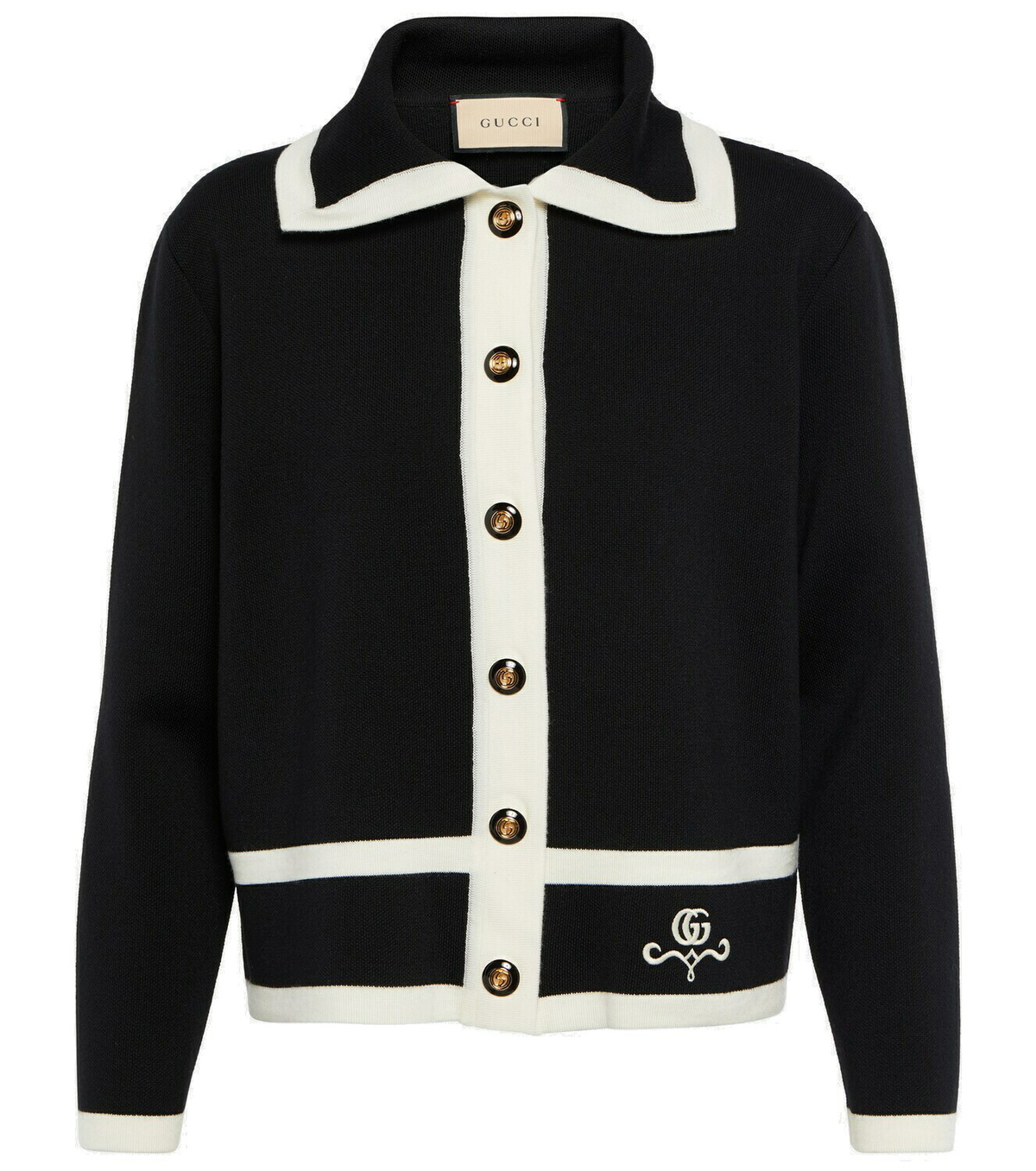 Gucci - Double G wool piqué jacket Gucci