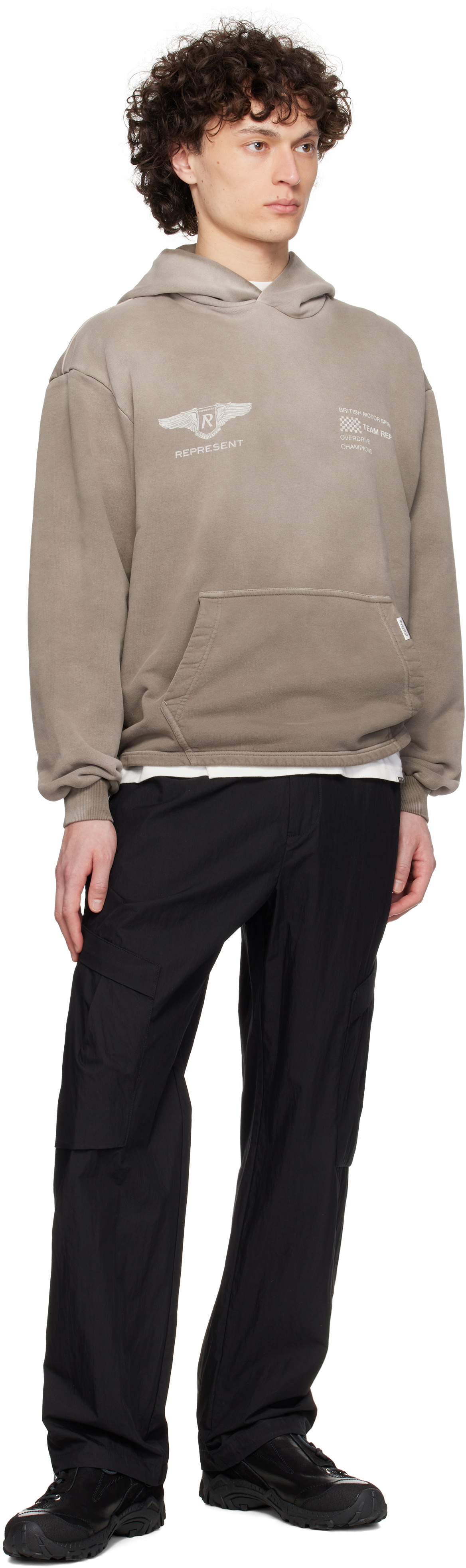 Represent Gray 'Team Rep' Hoodie Represent