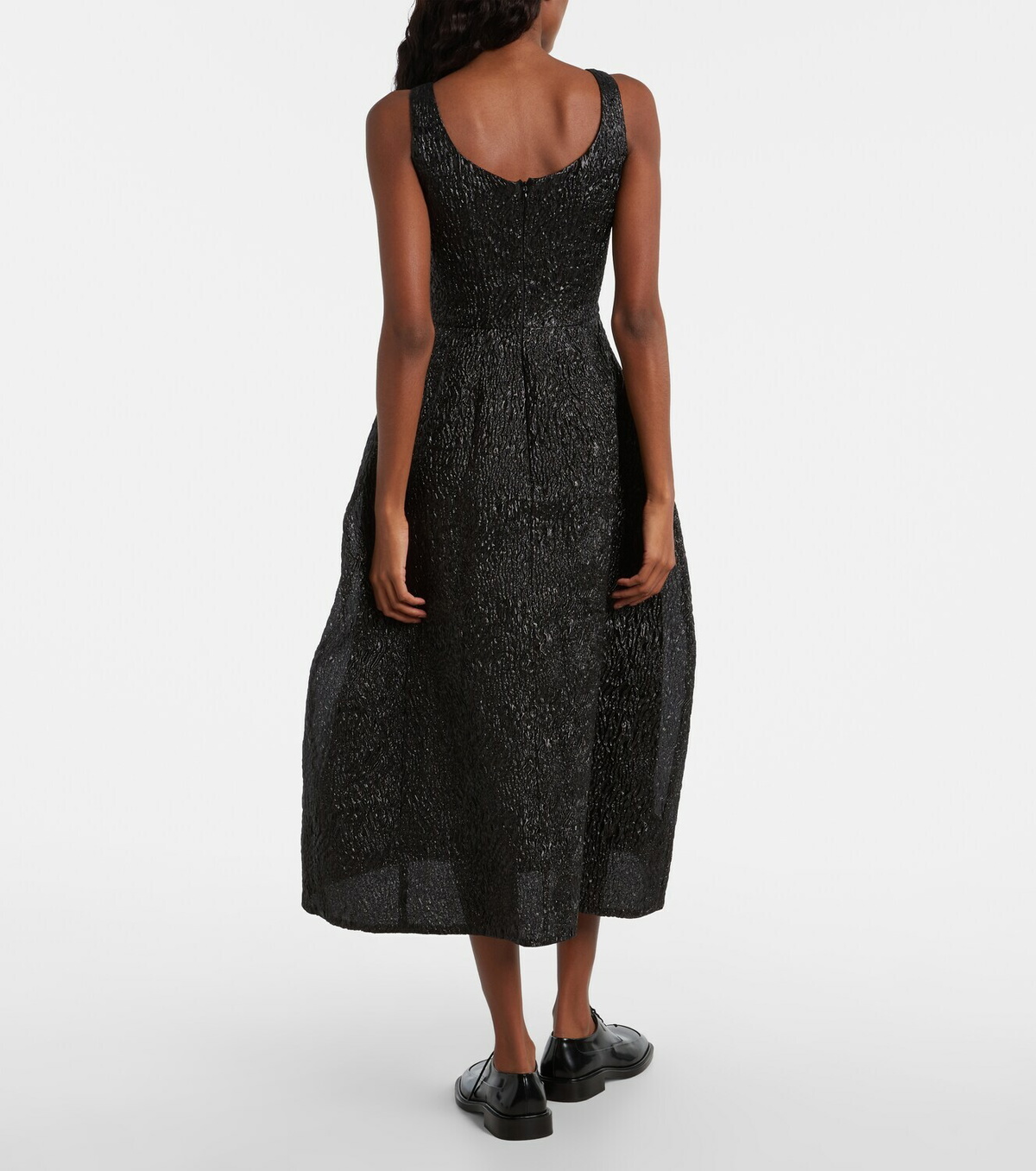 Simone Rocha Embellished lamé cocktail dress Simone Rocha