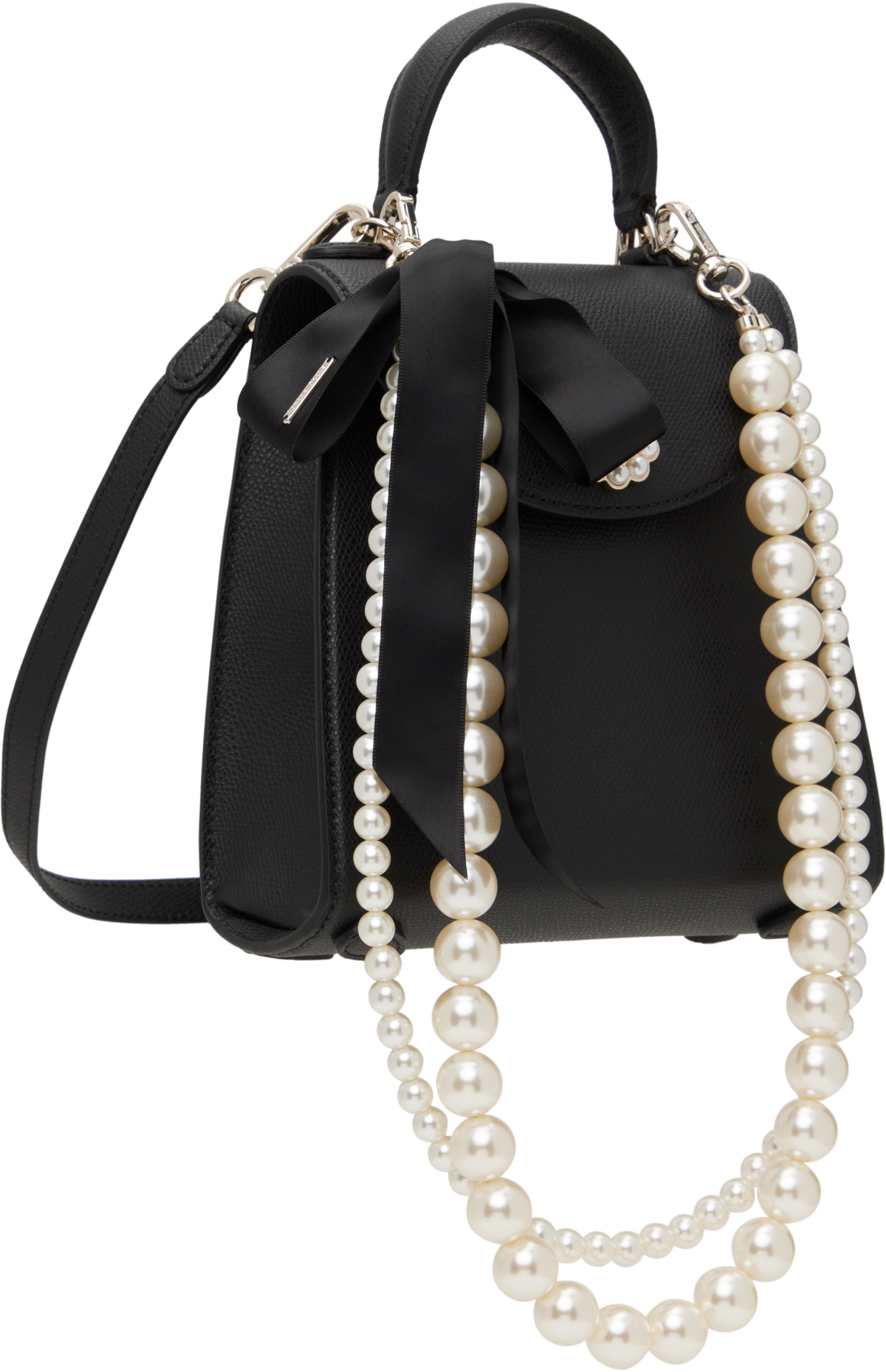Simone Rocha Black Mini Valentine Bag Simone Rocha