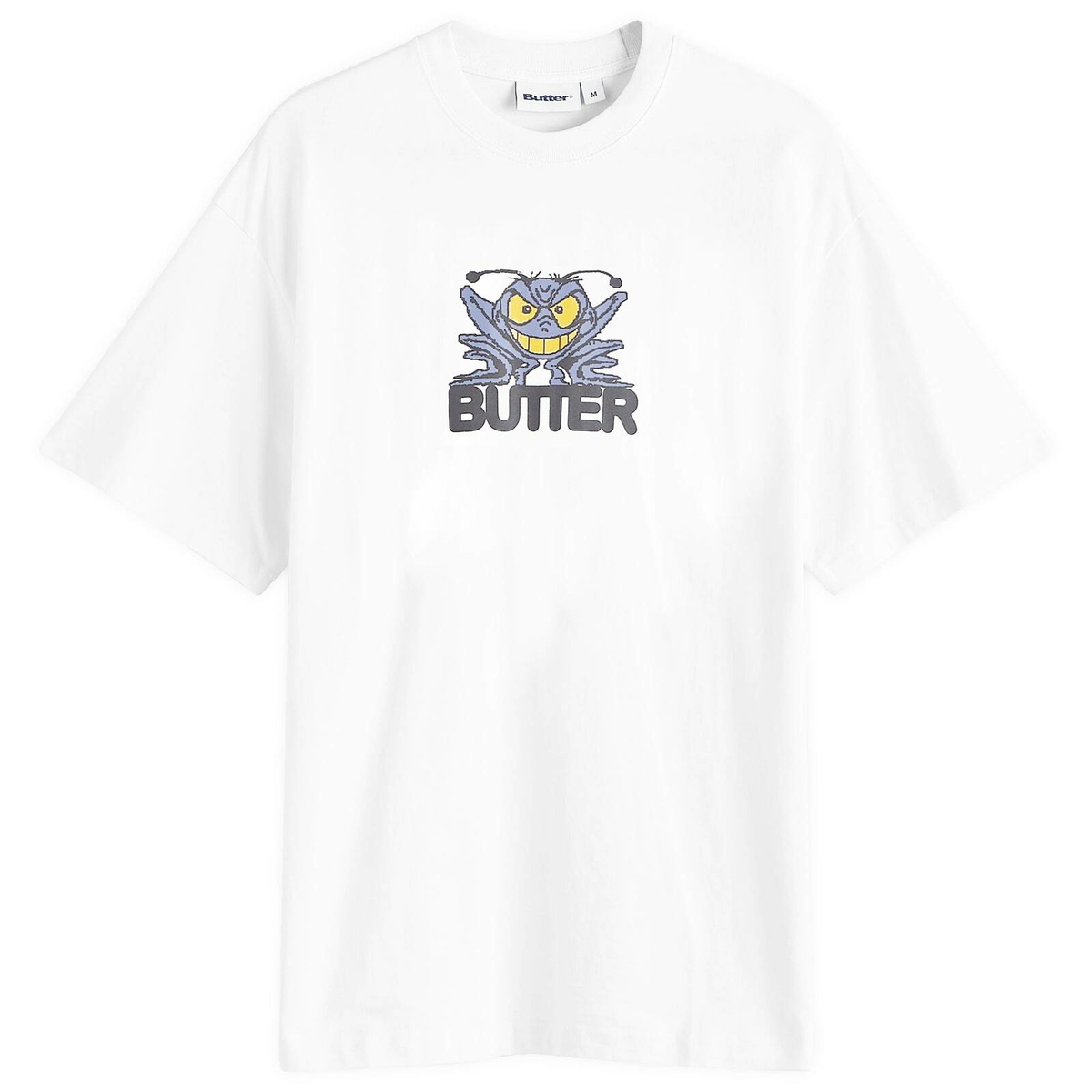 Butter Goods Men's Insect T-Shirt in White Butter Goods
