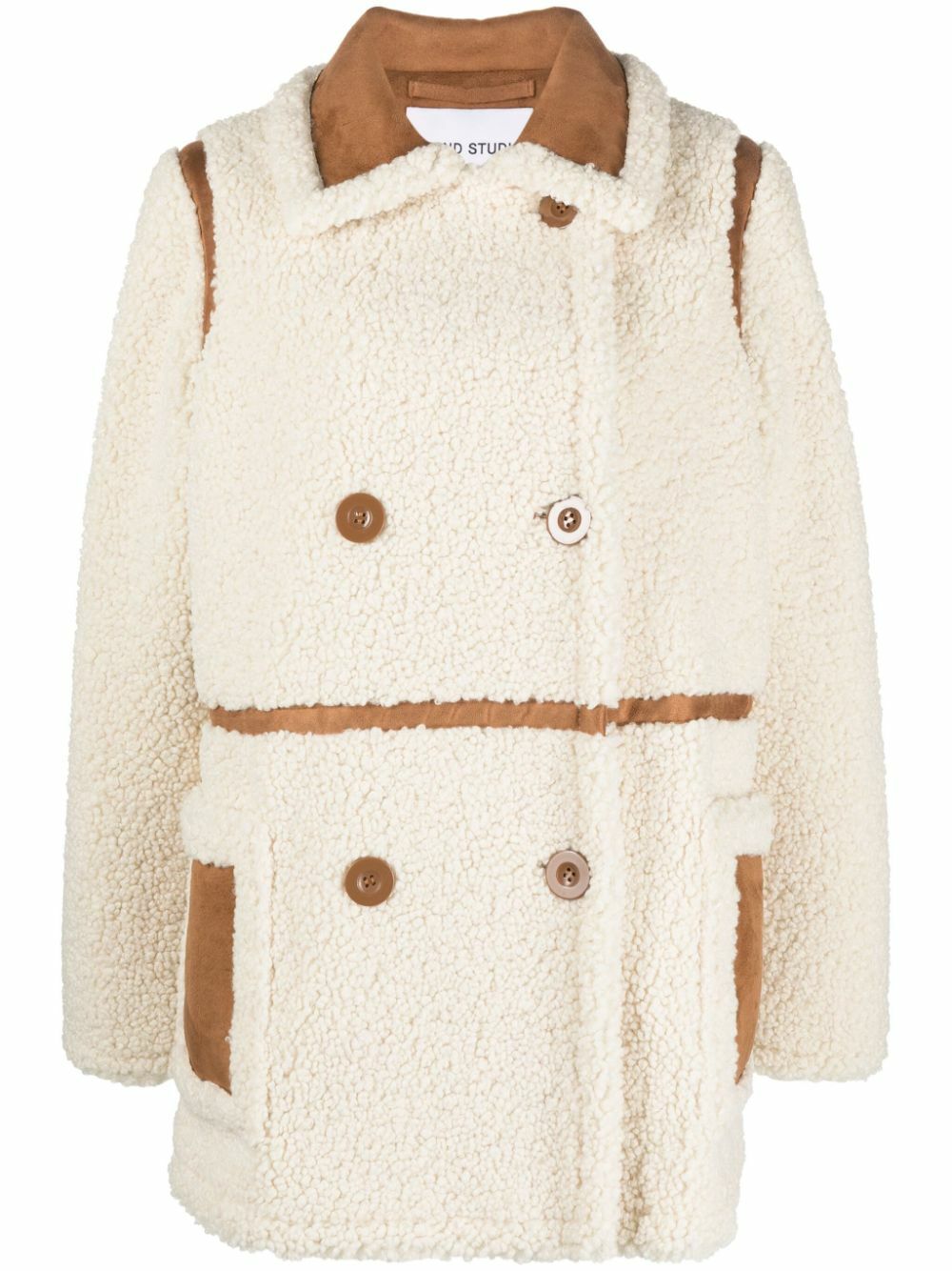 STAND - Chloe Faux Shearling Jacket: Stand Studio