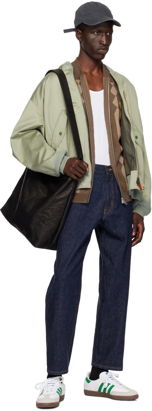 BEAMS PLUS Khaki MIL Flight Bomber Jacket Beams Plus