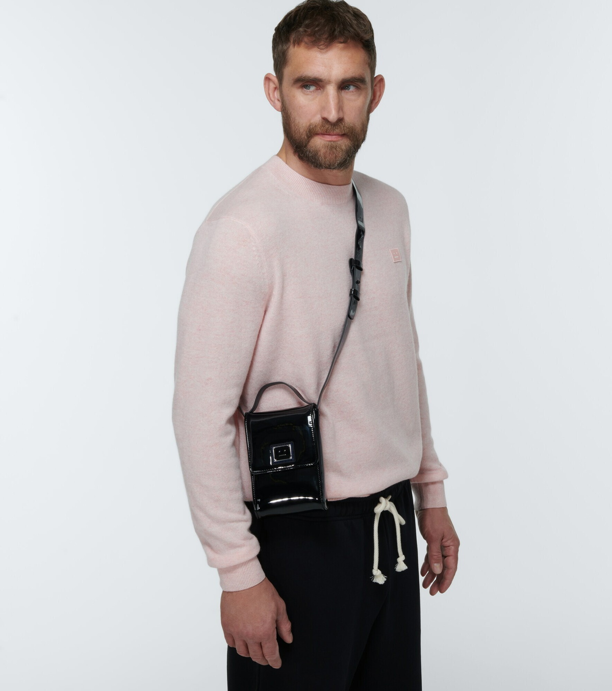 Acne Studios - Face crossbody bag Acne Studios