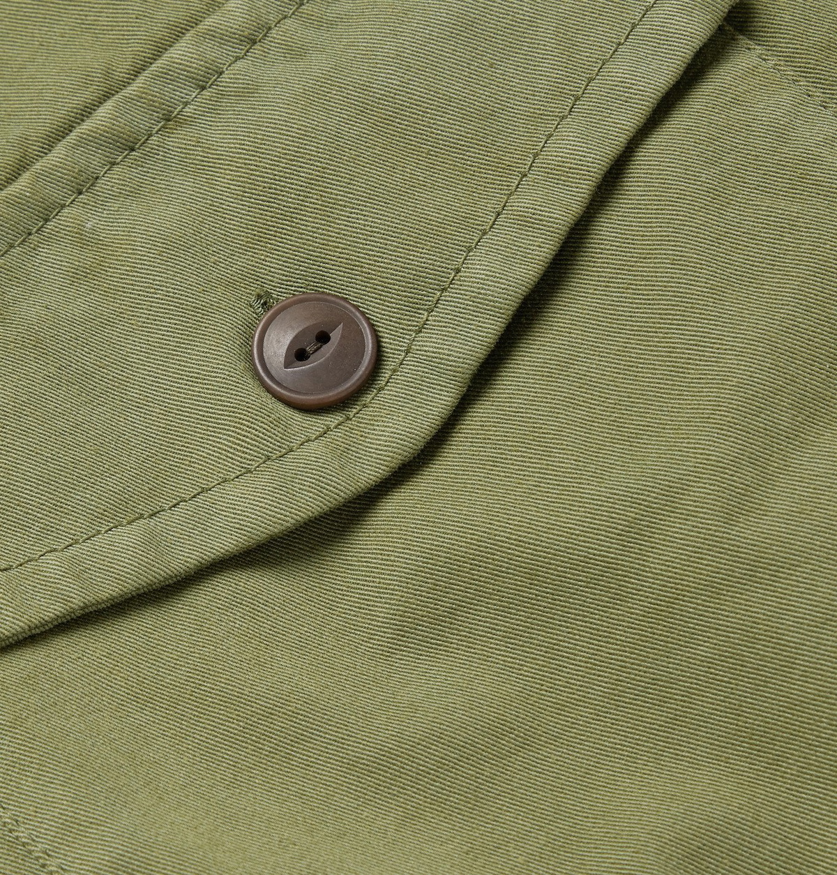 Nudie Jeans - Colin Cotton-Twill Overshirt - Green Nudie Jeans Co