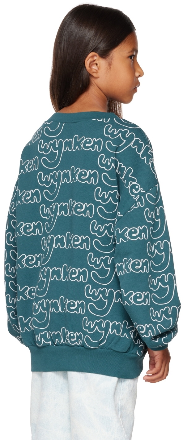 Wynken Kids Green Everywhere Sweatshirt Wynken