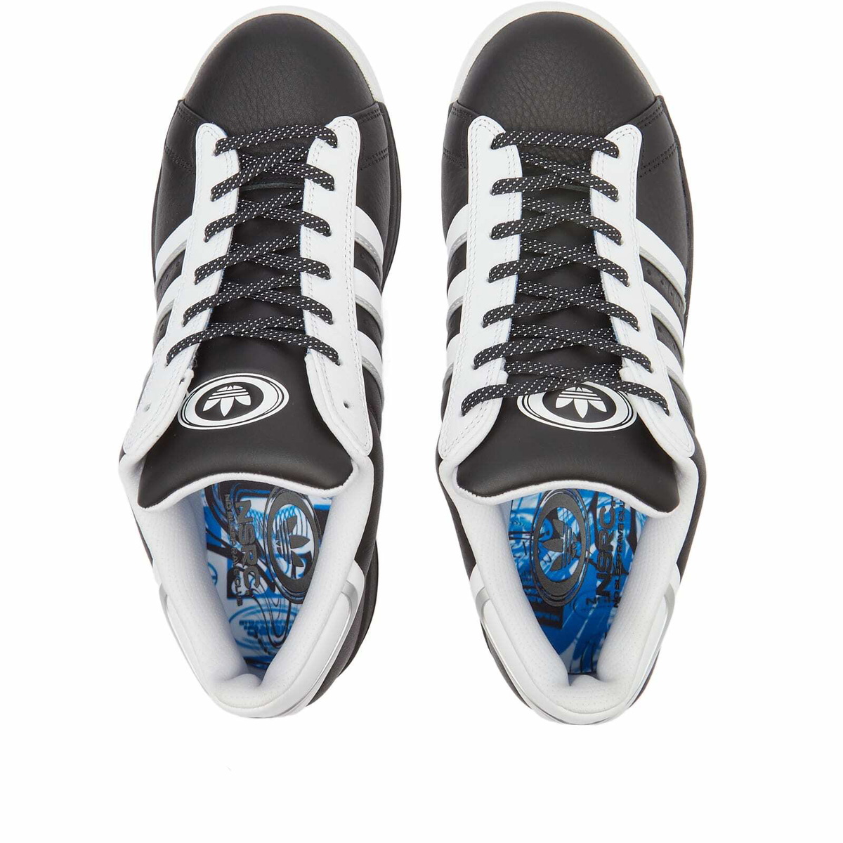 Adidas Men's NSRC Campus Sneakers in Core Black/White adidas