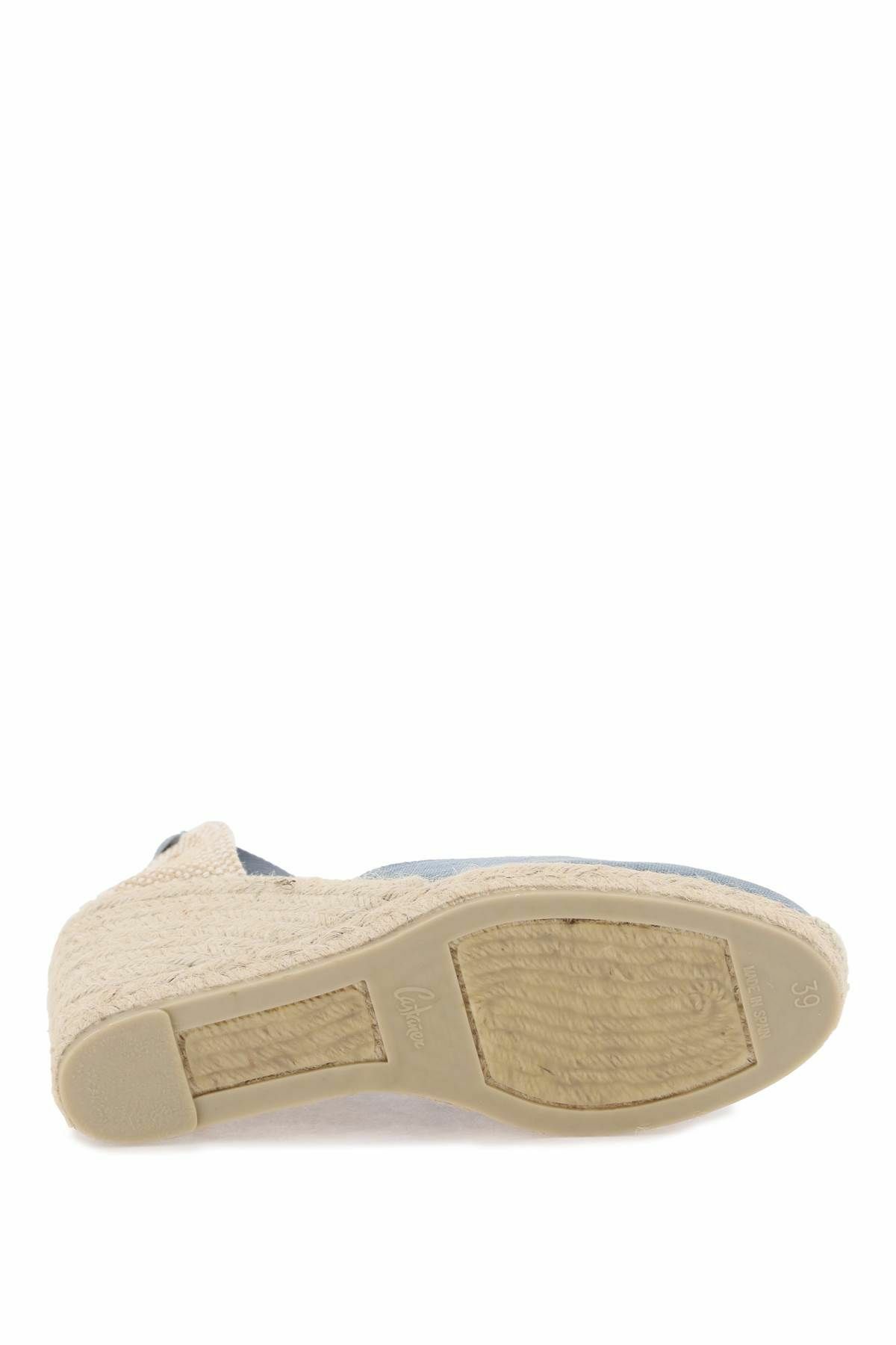 CASTANER carina wedge espadrilles Light blue Castaner