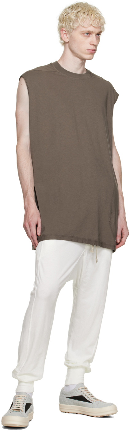 Rick Owens DRKSHDW Off-White Drawstring Sweatpants Rick Owens Drkshdw