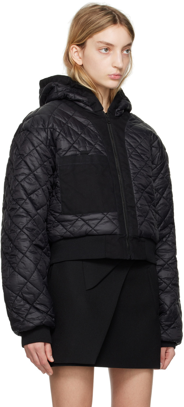 WARDROBE.NYC Black Carhartt Edition WIP Drawstring Reversible Bomber ...