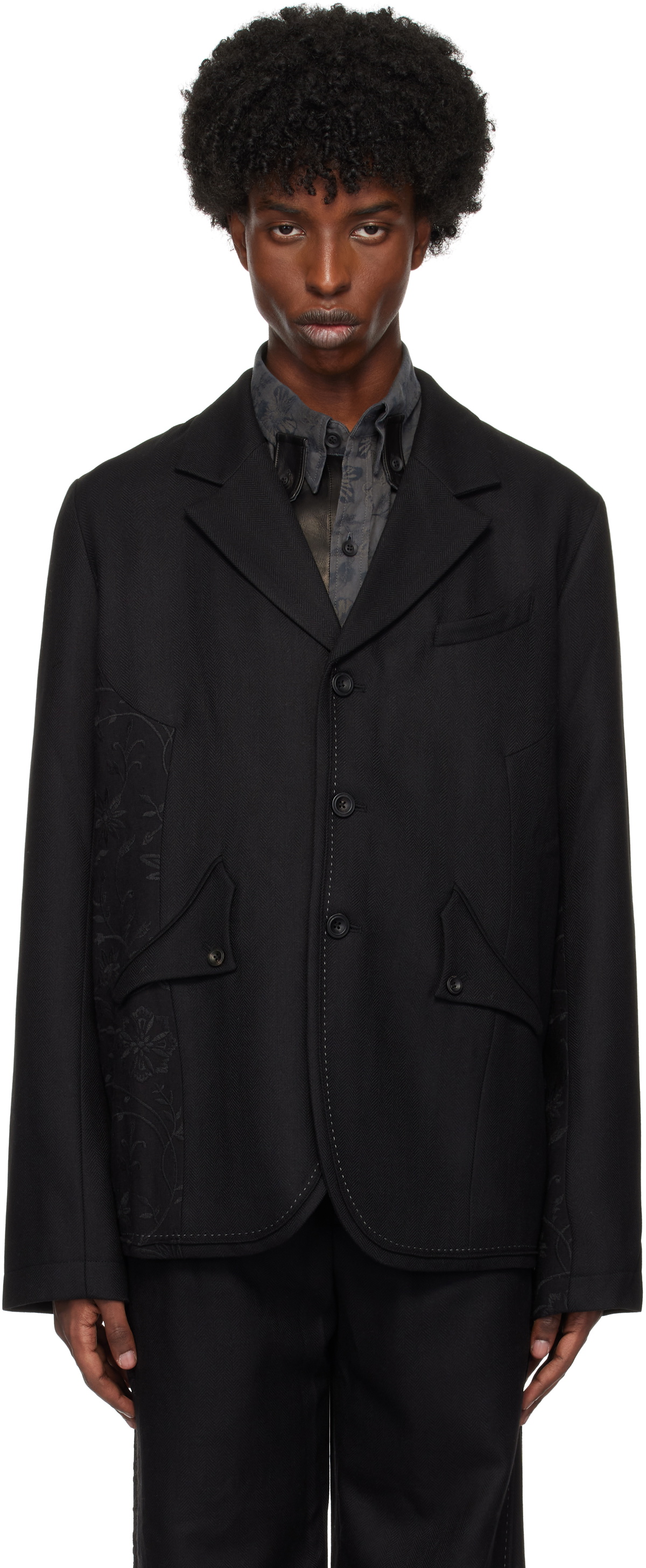 Professor.E Black E Blazer Professor.E