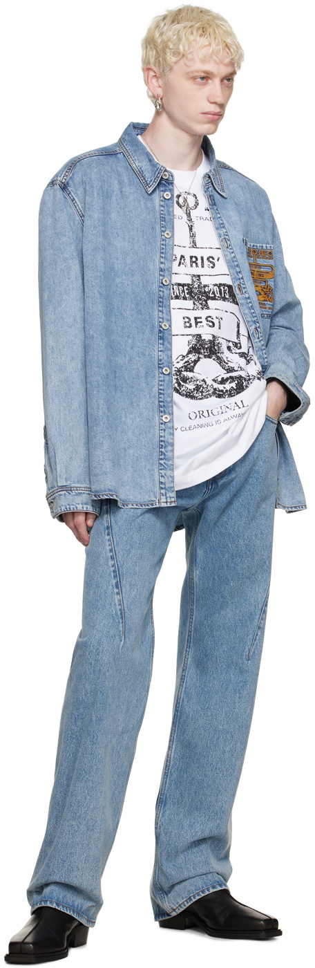 Y/Project Blue Paris' Best Denim Shirt Y/Project