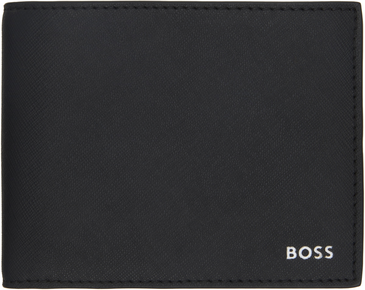 BOSS Black Foil Logo Wallet BOSS