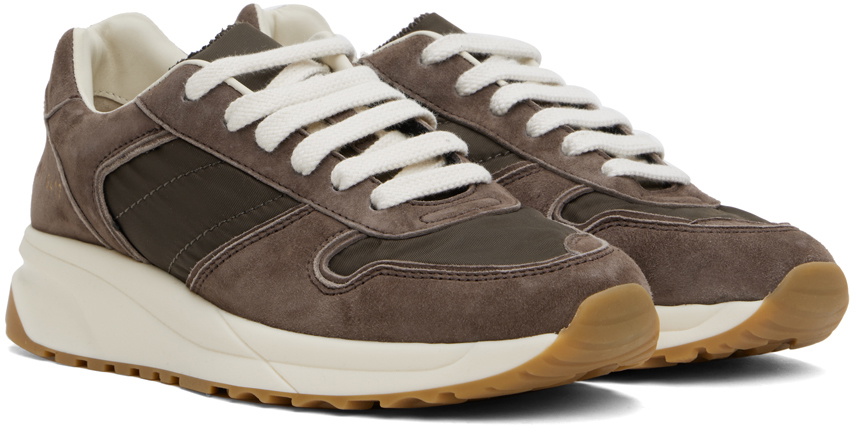 Common Projects Brown Track Premium Sneakers Common Projects