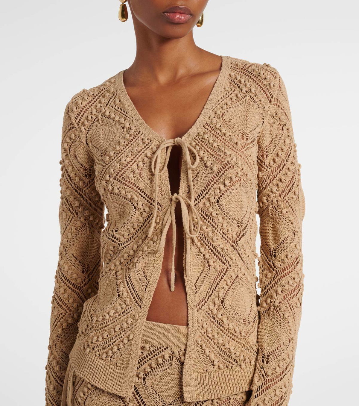 Xu Zhi Crochet lace cardigan Xu Zhi