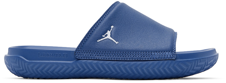 Nike Jordan Kids Blue Jordan Play Big Kids Slides Nike Jordan Brand