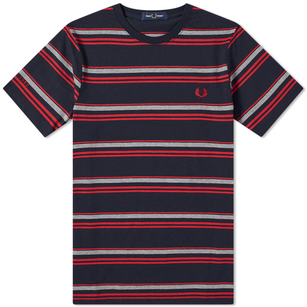 Fred Perry Striped Tee Fred Perry