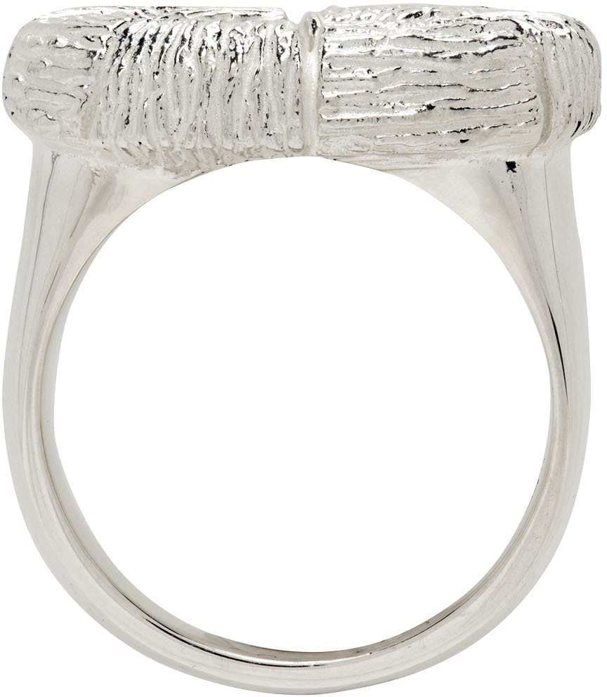 Bleue Burnham Silver Rhubarb & Custard Ring Bleue Burnham