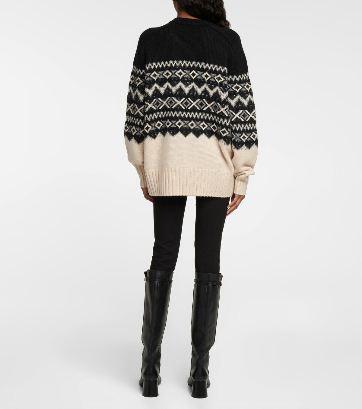 Khaite - Mae Fair Isle cashmere sweater Khaite