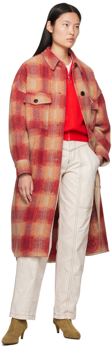 Isabel Marant Etoile Red Axelle Sweater Isabel Marant Etoile