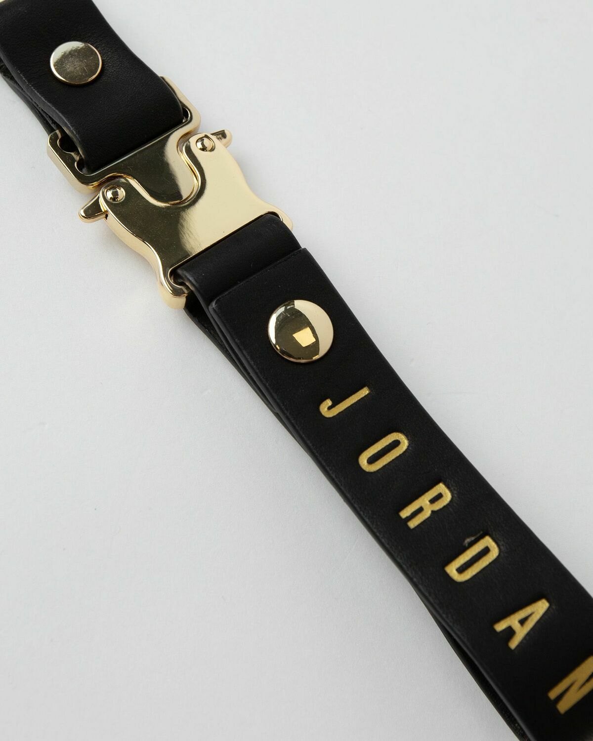 Jordan Luxe Lanyard Black - Mens - Keychains JordanLuca